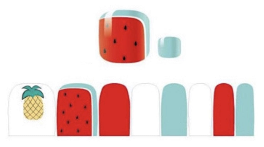 Pineapple (Feet) – Suhr Nails